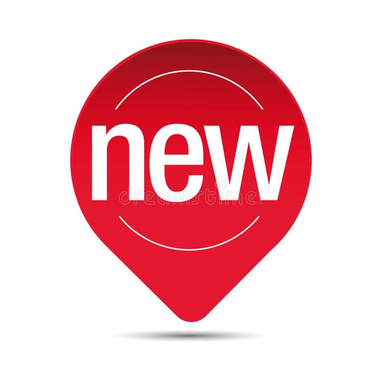 New Sticker Tag Vector Pointer Stock Vector - Illustration of business ...