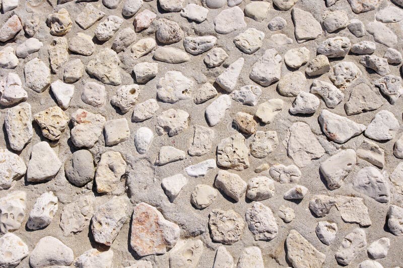 New stone wall closeup stock photo. Image of design, architecture ...