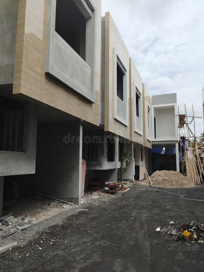 New style building nowdays stock image. Image of nowdays - 246562437