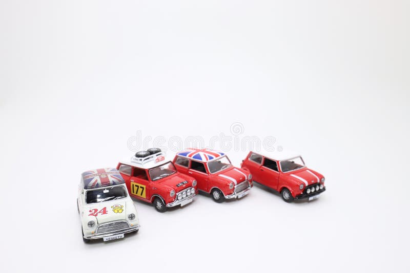 New Style Mini Cooper on a White Editorial Stock Image - Image of mini ...