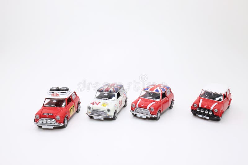 New Style Mini Cooper on a White Editorial Stock Image - Image of ...