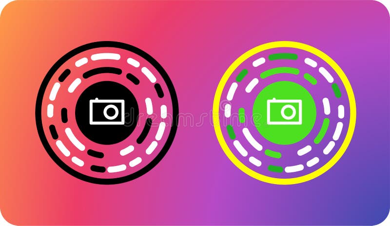 New Style of QR Code - Round QR Code. Circle Stock Vector ...