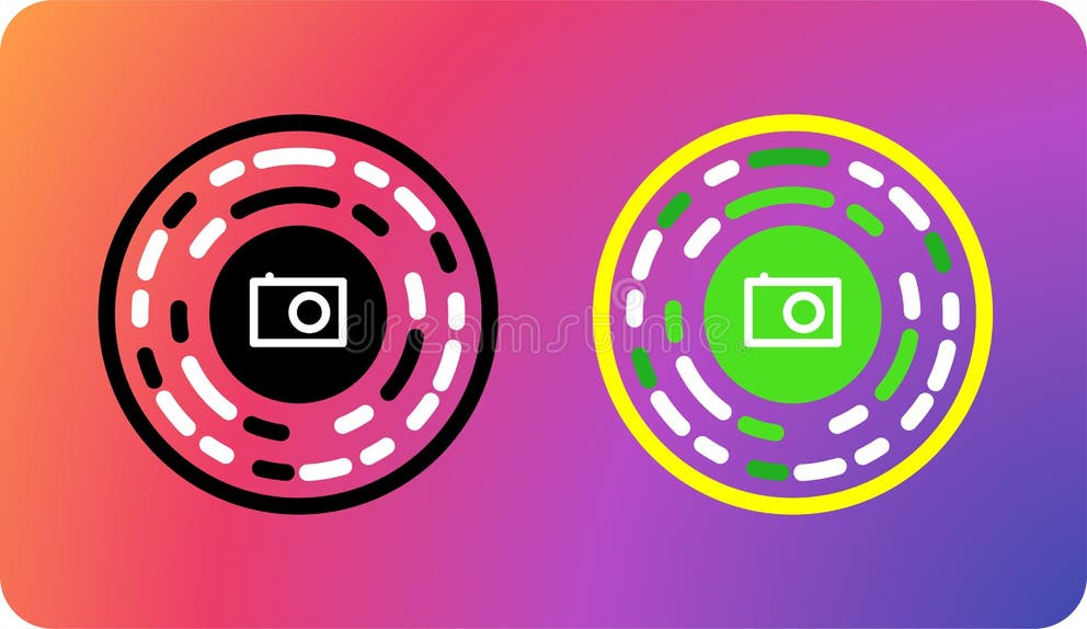 New Style of QR Code - Round QR Code. Circle Stock Vector ...