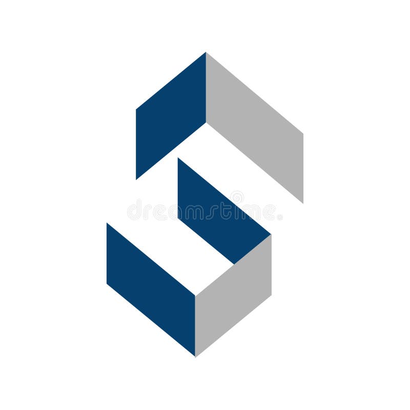 New Style Square Letter S Logo Vector Element Icon and Tem Stock Vector ...