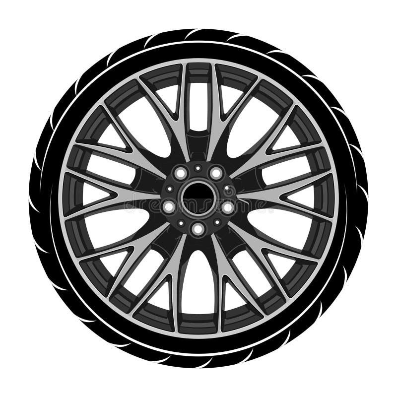 New style velg racing 004 stock vector. Illustration of automobile ...