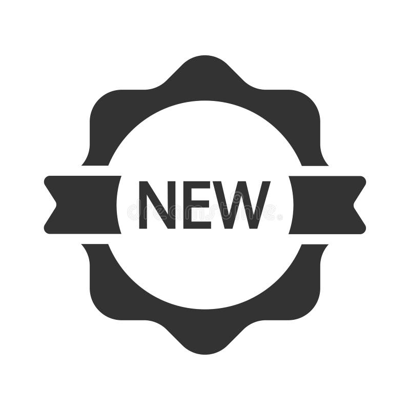 New tag, label icon stock vector. Illustration of vector - 198403898