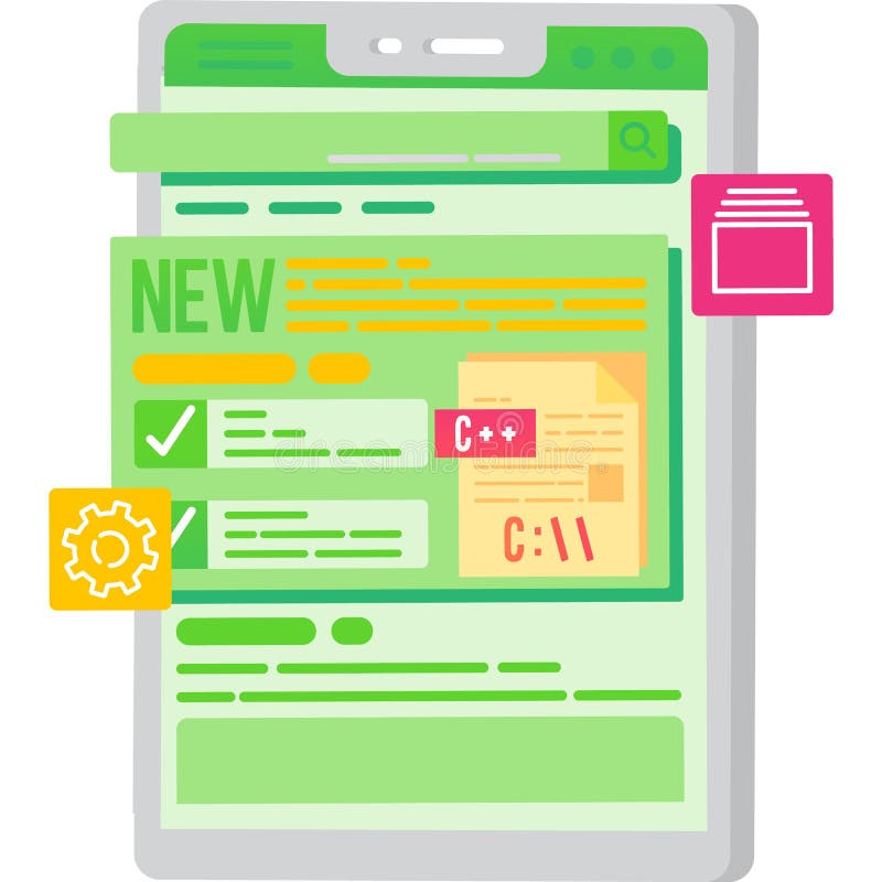 New Task Adding Icon Vector Project File Plus Stock Vector ...