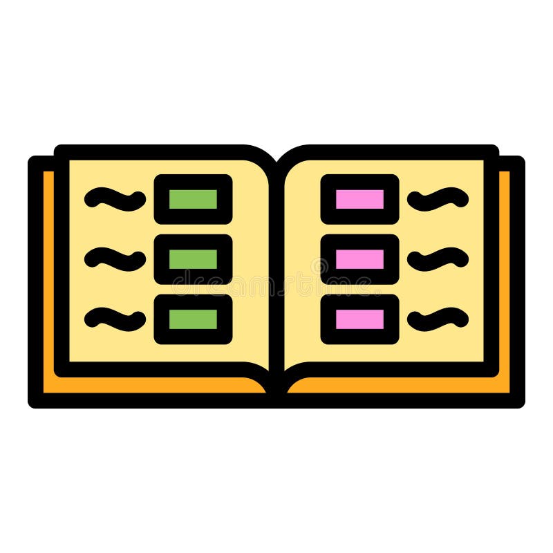 New Tattoo Catalogue Icon Color Outline Vector Stock Vector ... New Tattoo Catalogue Icon Color Outline Vector Stock Vector ...