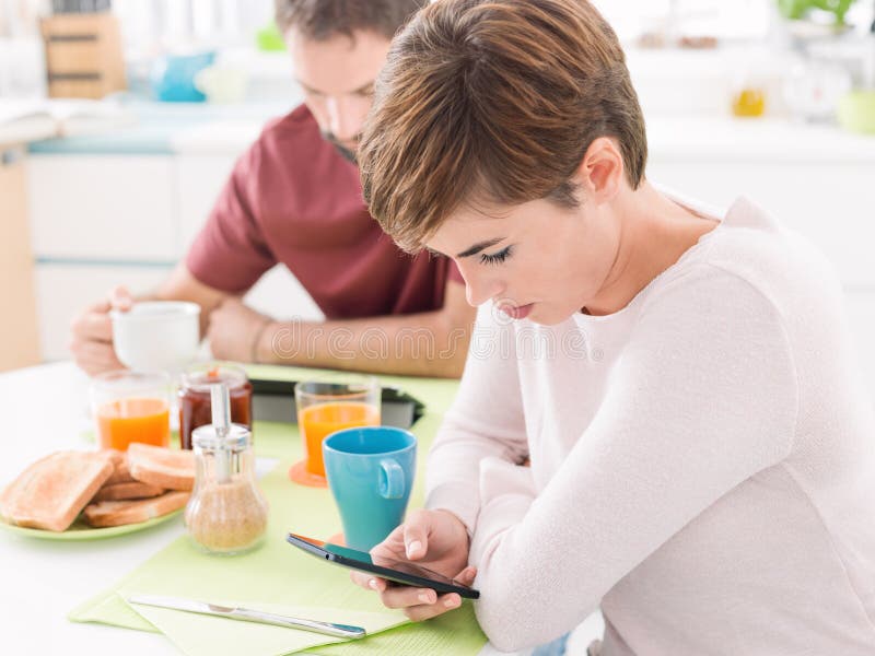 New Technologies and Social Isolation Stock Image - Image of lifestyle ...