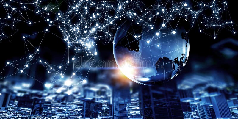 New Technologies for Your Business. 3d Rendering Stock Image - Image of ...