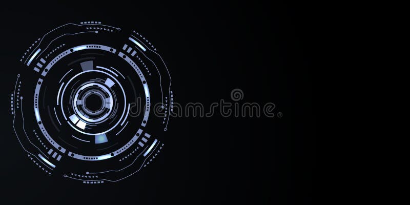New Technology Background. Vector Abstract Design Stock Illustration ...