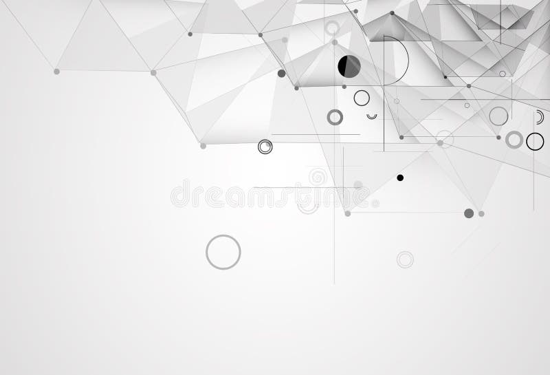 New Technology Business Background Stock Vector - Illustration of ...
