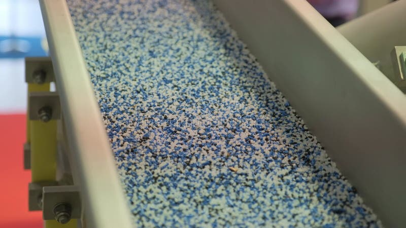 Equipment for Sorting and Mixing Bulk Materials Stock Video - Video of industrial, business ...