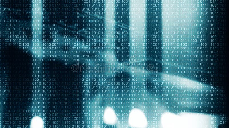 New Technology Cyber Crime Backdrop Stock Illustration - Illustration ...