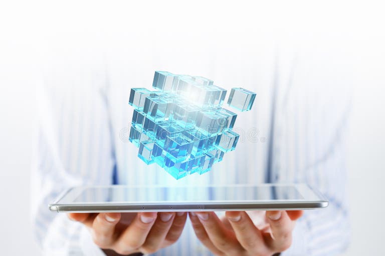 New Technology Integration Concept . Mixed Media Stock Image - Image of ...