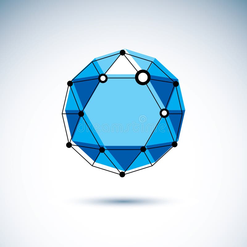 New Technology Symbol. Isometric Abstract Vector Low Poly Shape ...