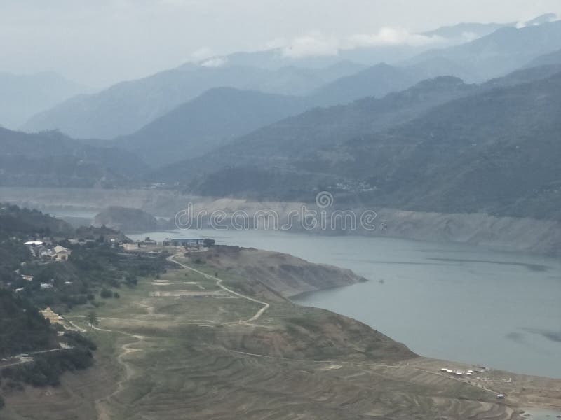 New tehri stock image. Image of loch, river, escarpment - 95176787