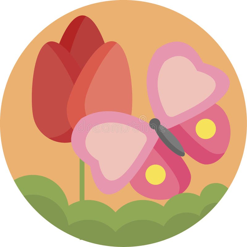 Spring Easter Season Icons Vector Illustrations Stock Vector ...