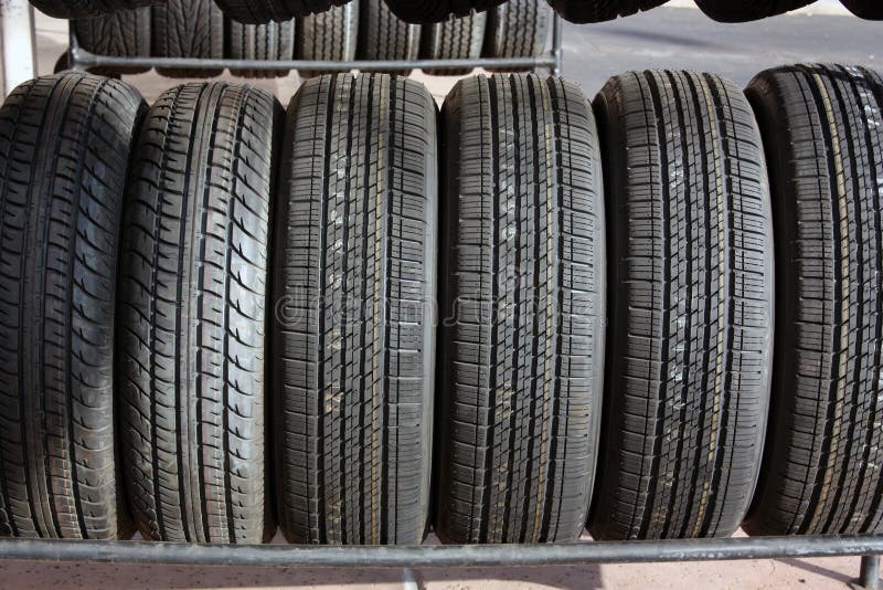 Stack of new tires stock photo. Image of road, auto, black - 3634114