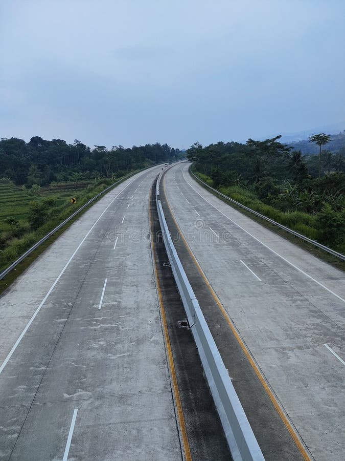 New Toll Roads in Indonesia by Providing Electronic Services Stock ...