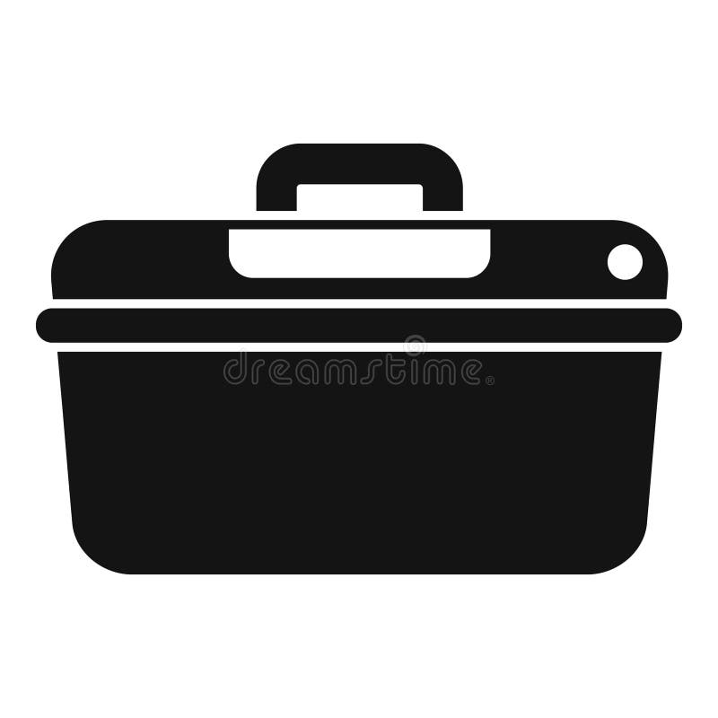 New Tool Box Icon Simple Vector. Service Air Conditioner Stock ...