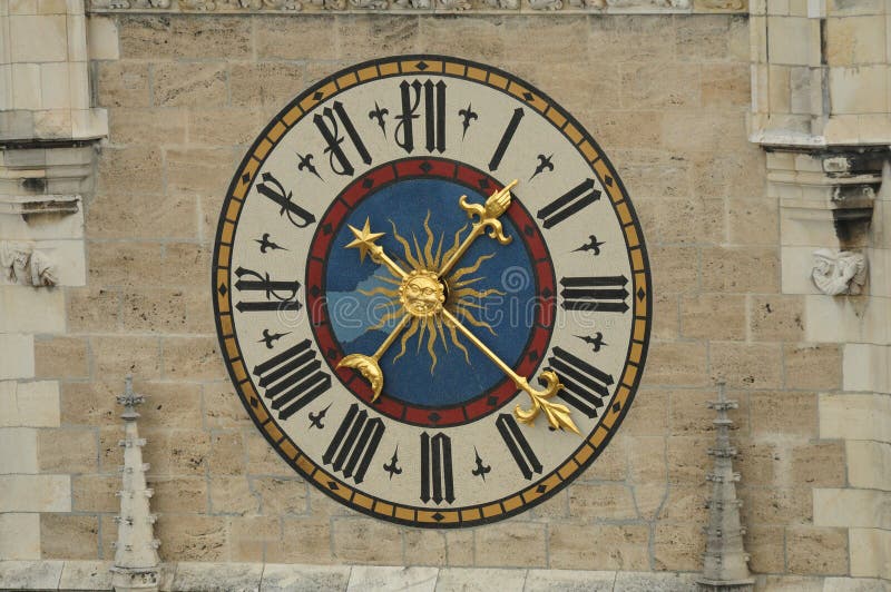 New Town Hall Clock Tower stock photo. Image of furniture - 270400050