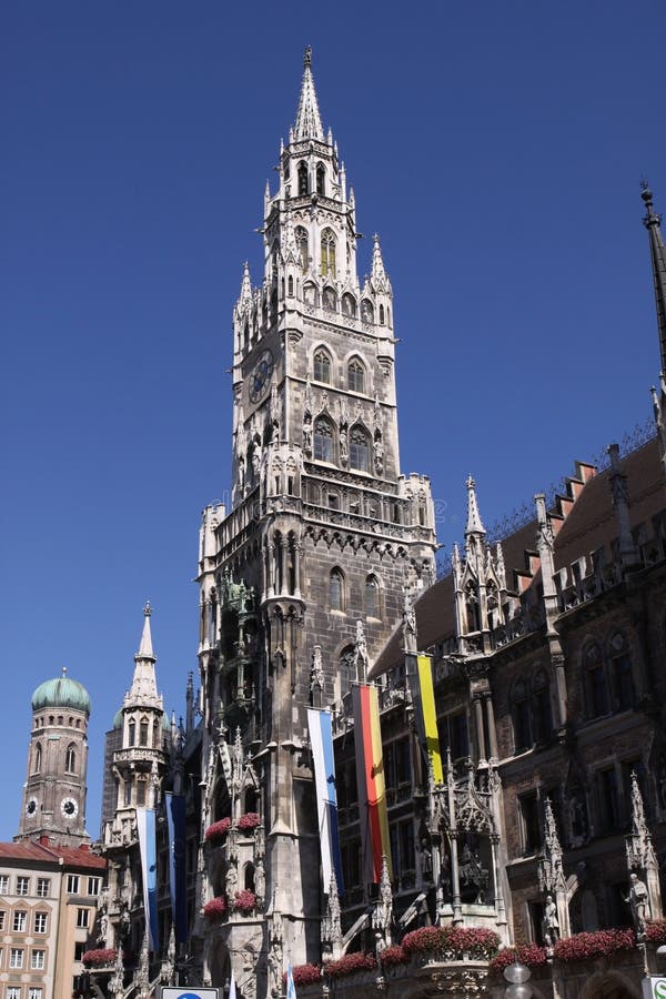 The New Town Hall in Munich, Germany Editorial Photography - Image of ...