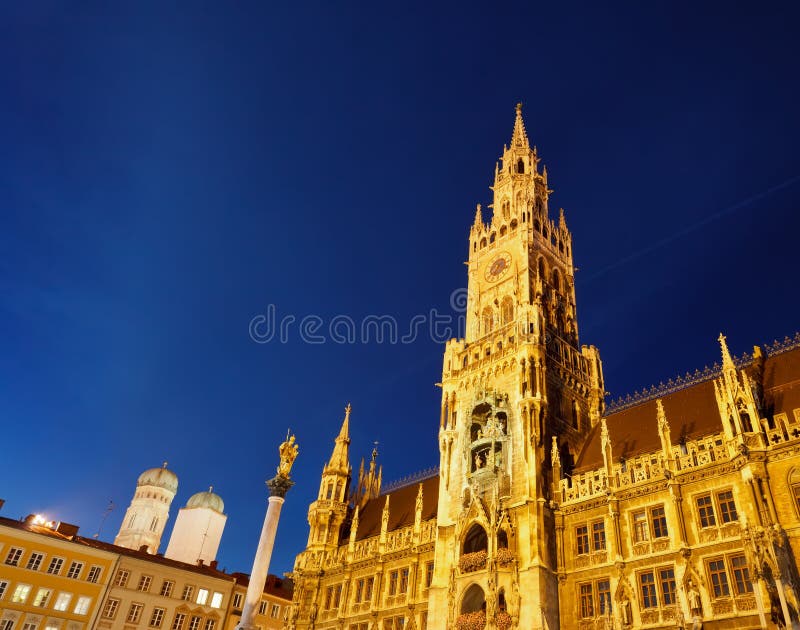 The New Town Hall in Munich, Germany Editorial Photography - Image of ...