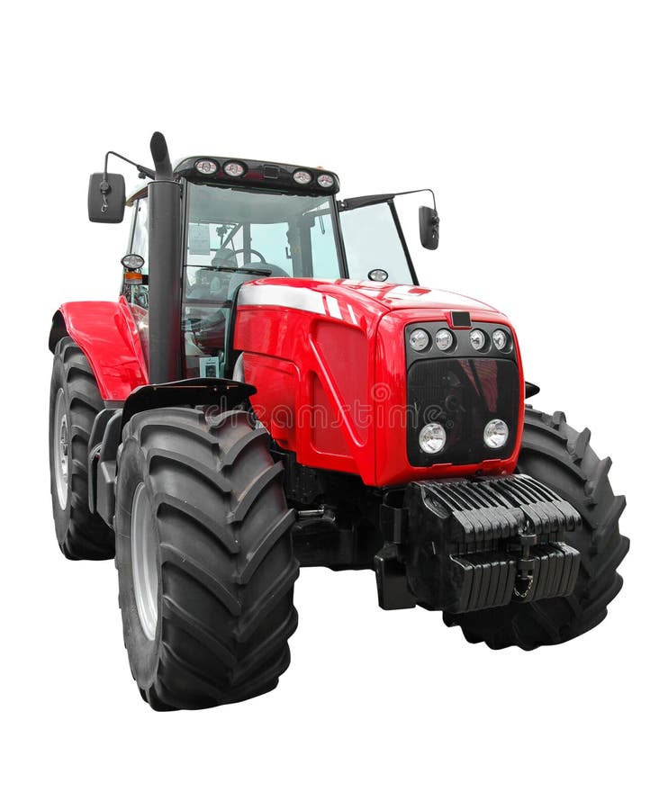 Green farm tractor stock photo. Image of diesel, farmland - 19525078