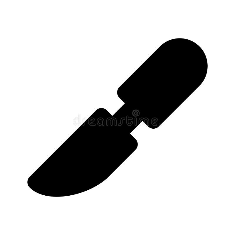A New Trendy Style of Surgical Knife, Vector Icon Stock Vector ...