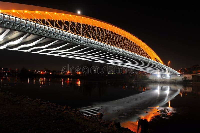 New Troja bridge. stock photo. Image of prague, monument - 46439528