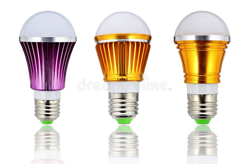 Led Lamp Bulb Green Light Source Green Lighting Energy Saving Light ...