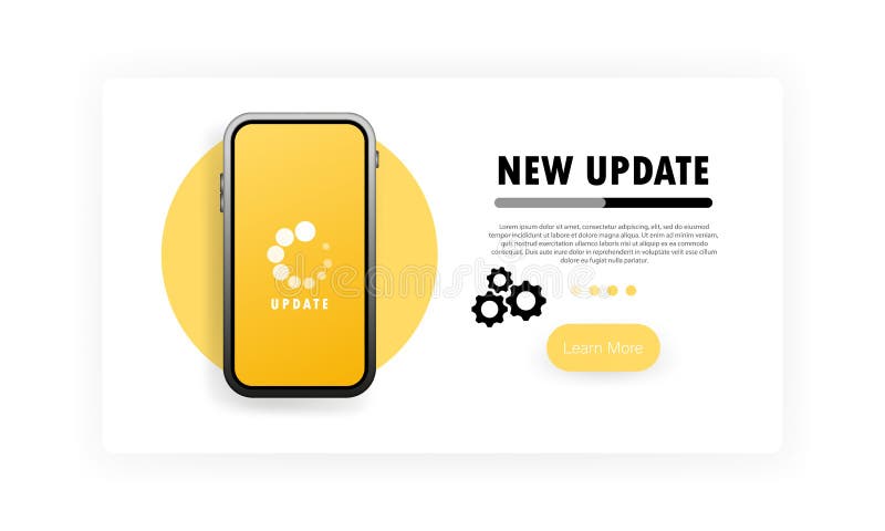 Updates Banner Stock Illustrations – 660 Updates Banner Stock ...