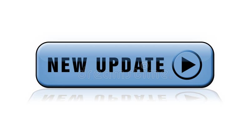 NEW UPDATE - Blue Button with Reflections on the Floor - Isolated on ...