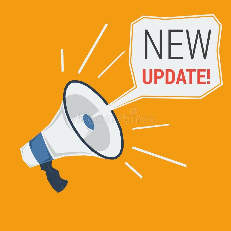 New update concept stock illustration. Illustration of device - 83207777