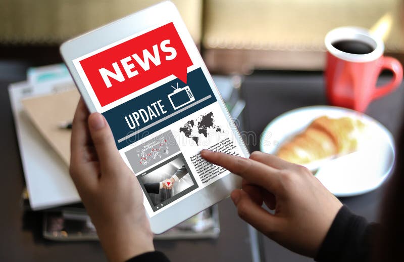 NEW Update Headline Media Live Broadcast Media Talking Communication ...