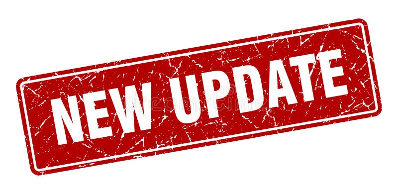 New Update Sign. New Update Grunge Stamp. Stock Vector - Illustration ...