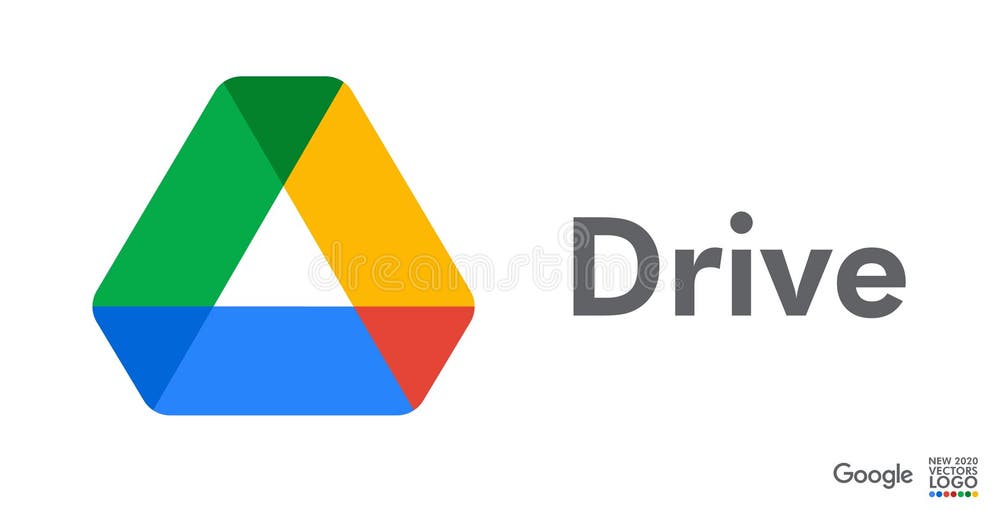 Google Drive Logo. Google LLC. Apps from Google. Official New Logotypes ...