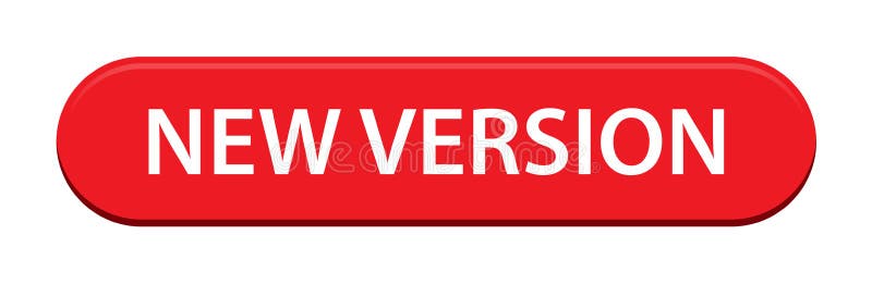 New version button stock vector. Illustration of arrival - 218153504