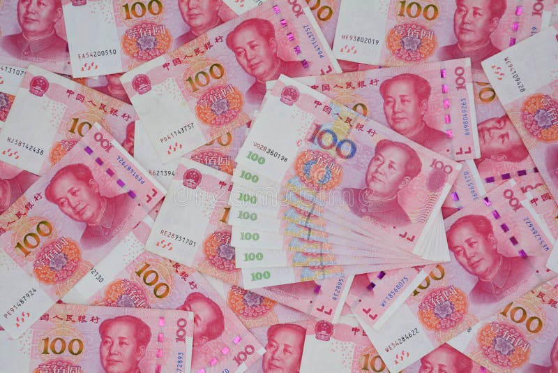 The New Version of RMB and the Old Version Stock Image - Image of ...