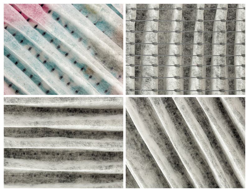 New Vs. Used Air Filters Comparison Stock Image - Image of dirty ...