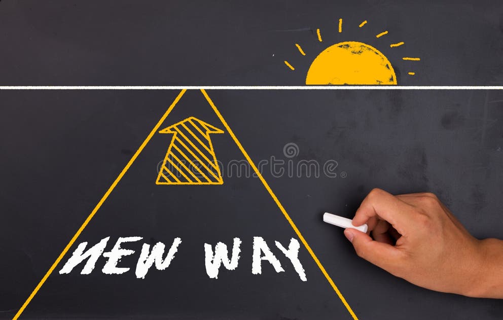 New way stock photo. Image of adaptation, manage, strategy - 43377546