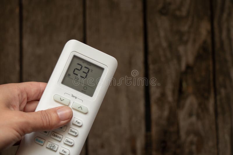 New White Air Conditioner Remote Control with Temperature Mode for Heat ...