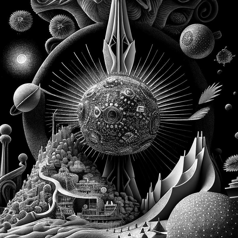 New world stock illustration. Illustration of glowing - 269325832