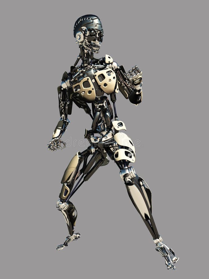 Mechanized Android Stock Illustrations – 145 Mechanized Android Stock ...