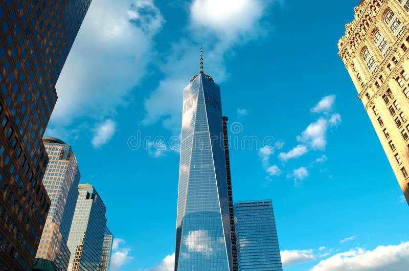 The new World Trade Center editorial photo. Image of architecture ...