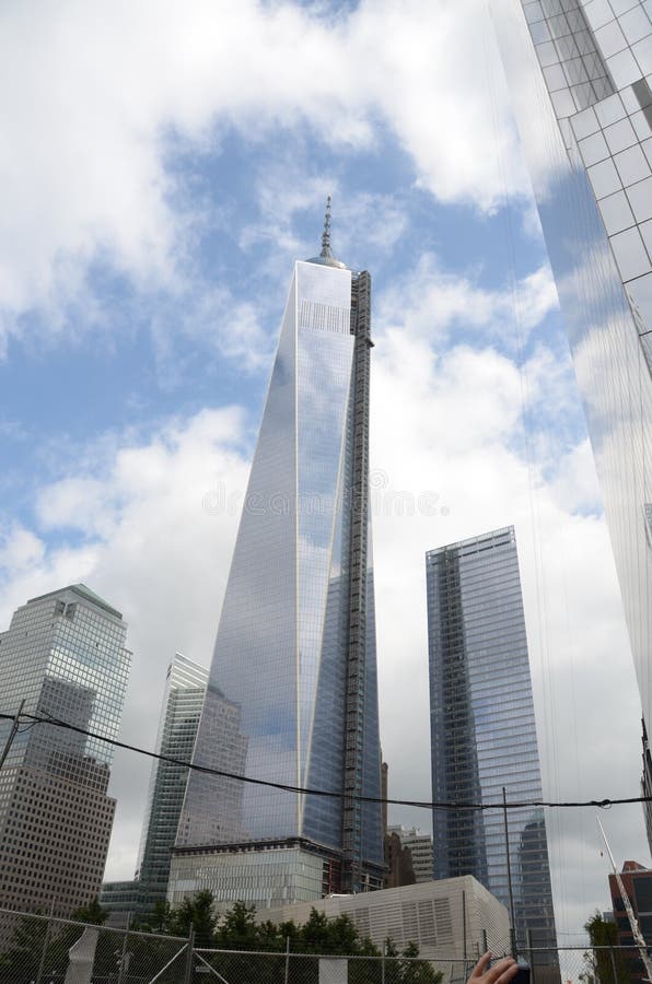 New World Trade Center Nearing Completion Editorial Stock Photo - Image ...
