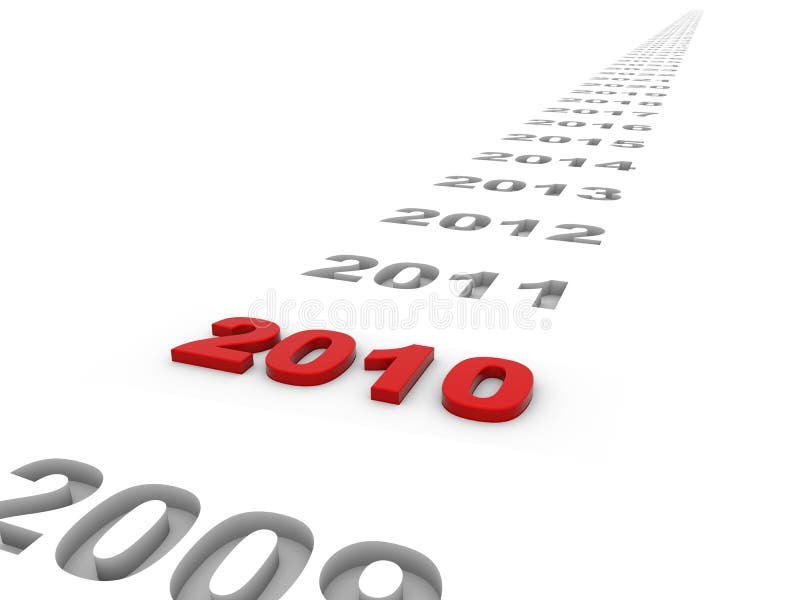 New Year stock illustration. Illustration of change, moving - 10024767