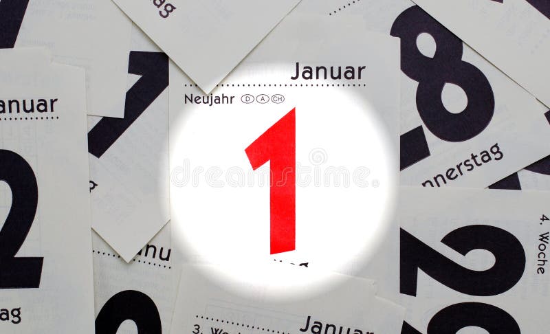 New Year - 1st of January stock image. Image of happy - 16990219