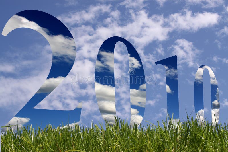 New Year 2010 stock image. Image of season, celebrate - 10350401